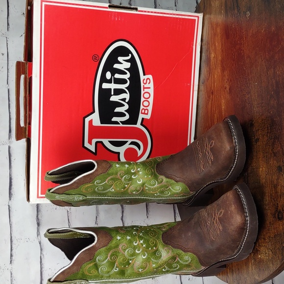 Justin Boots | Shoes | Justin Gypsy Collection Western Leather Boots ...